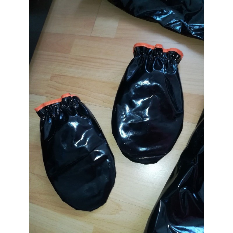 Adult Schlafsack OVERALL GUMMI LACK PLASTIK PVC GEFÜTTERT SLEEPING BAG