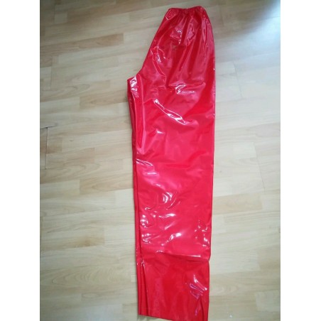 Adult SISSY GUMMIHOSE PVC Hose LACK Sporthose Gummi Unisex PLASTIC TROUSERS